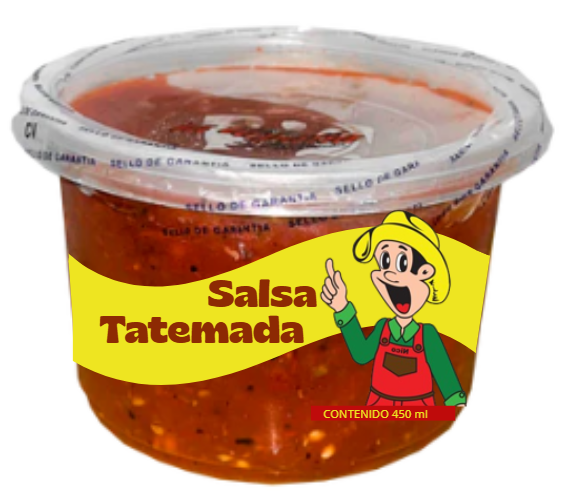 Salsa Tatemada 450 ml – Grano de Oro