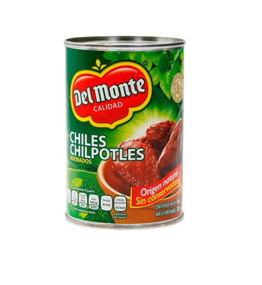 Chiles Chipotle del Monte 400gr – Grano de Oro